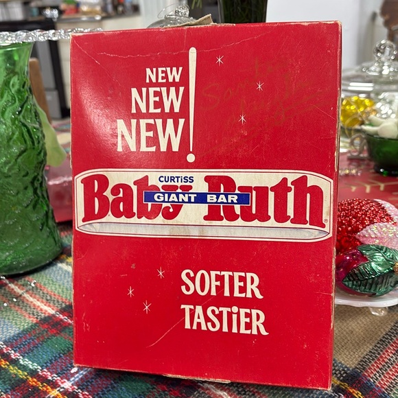 baby ruth | Accents | Vintage 96s Empty Baby Ruth Candy Bar Box Giant ...